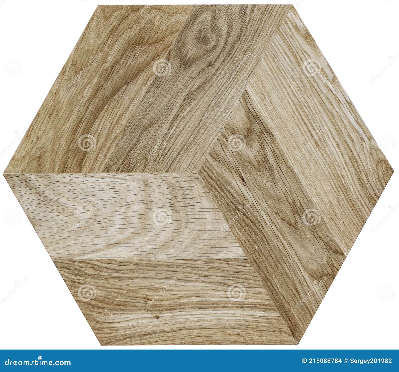 Hexagonal Wood Panel for Interior Decoration Stock Photo - Image of ...