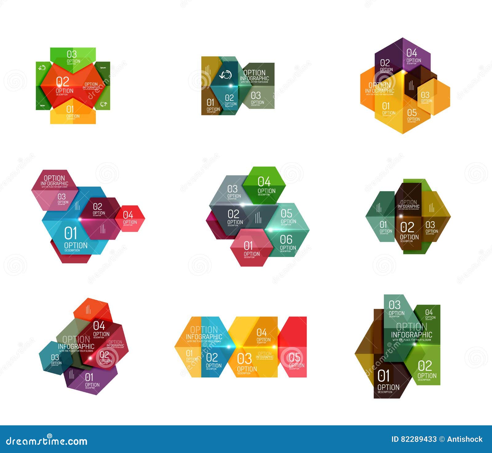 Hexagone Infographic Diagram Templates Royalty-Free Stock Photo ...