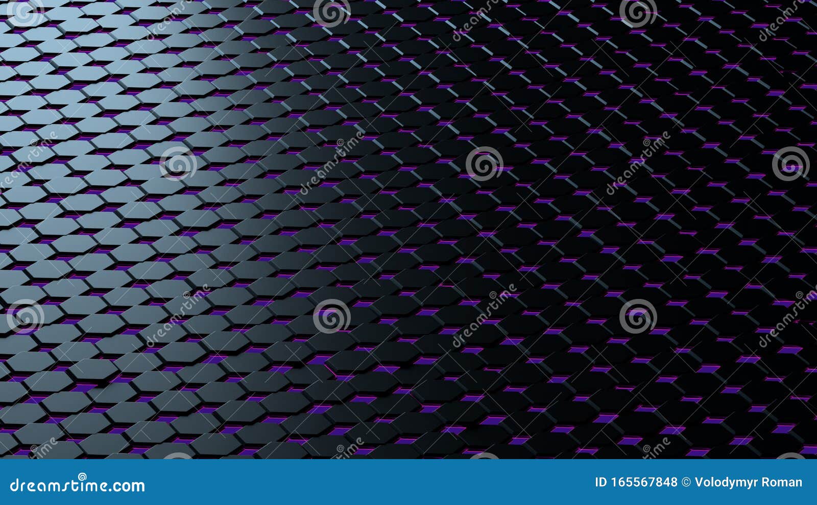 Hexagone Technology Robotic Industrial Nano Hi-tech Concept. Simple ...