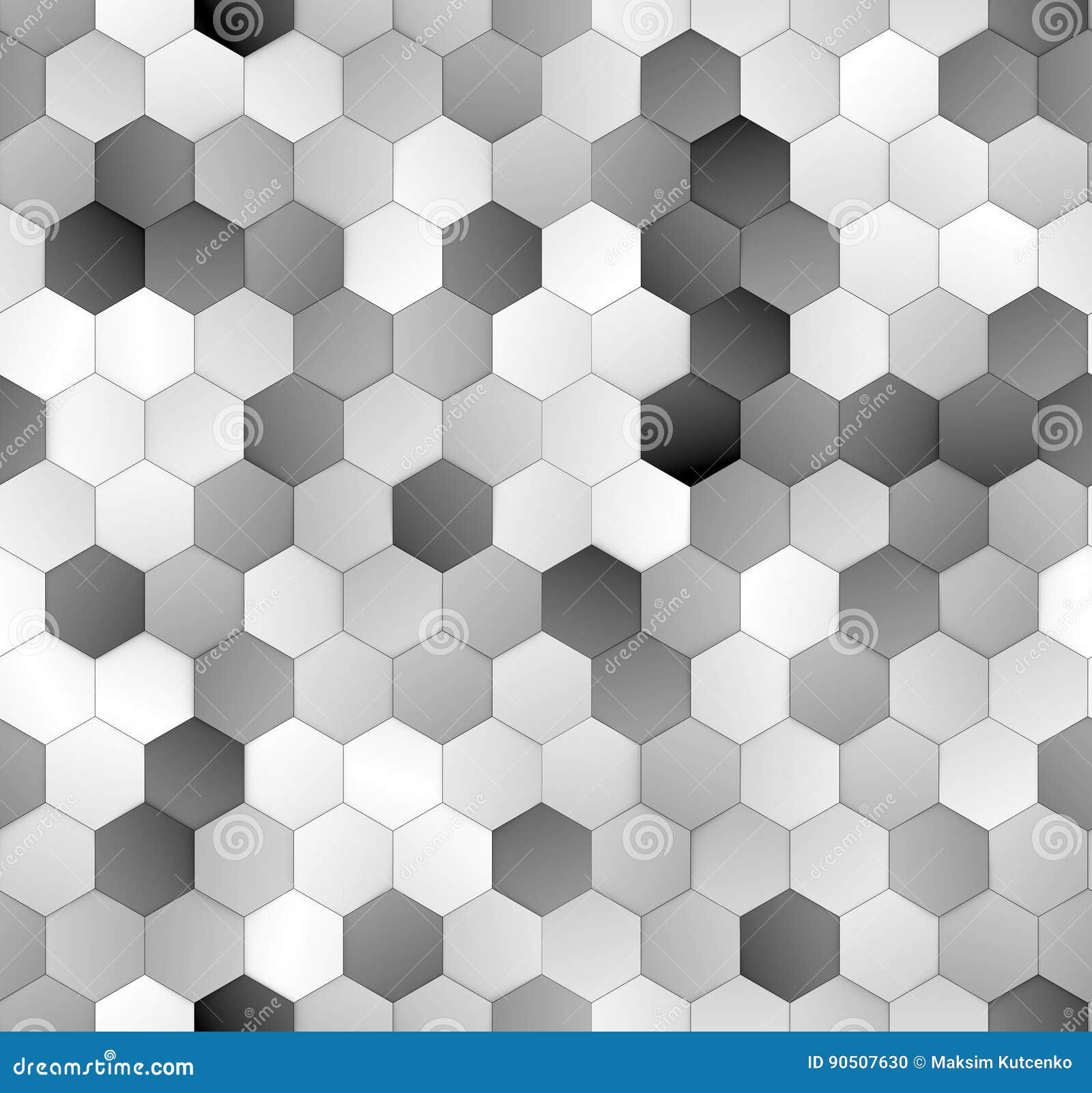 Hexagons Pattern Seamless Texture Stock Photo | CartoonDealer.com #90507630