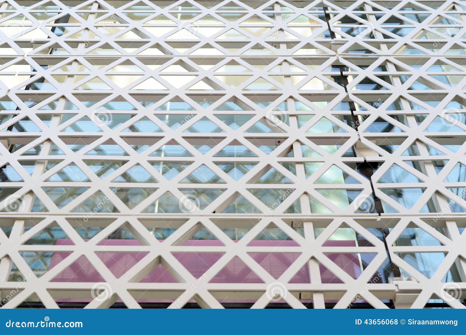 Hexagons Steel Facade Pattern Stock Photo - Image of pattern, chrome ...