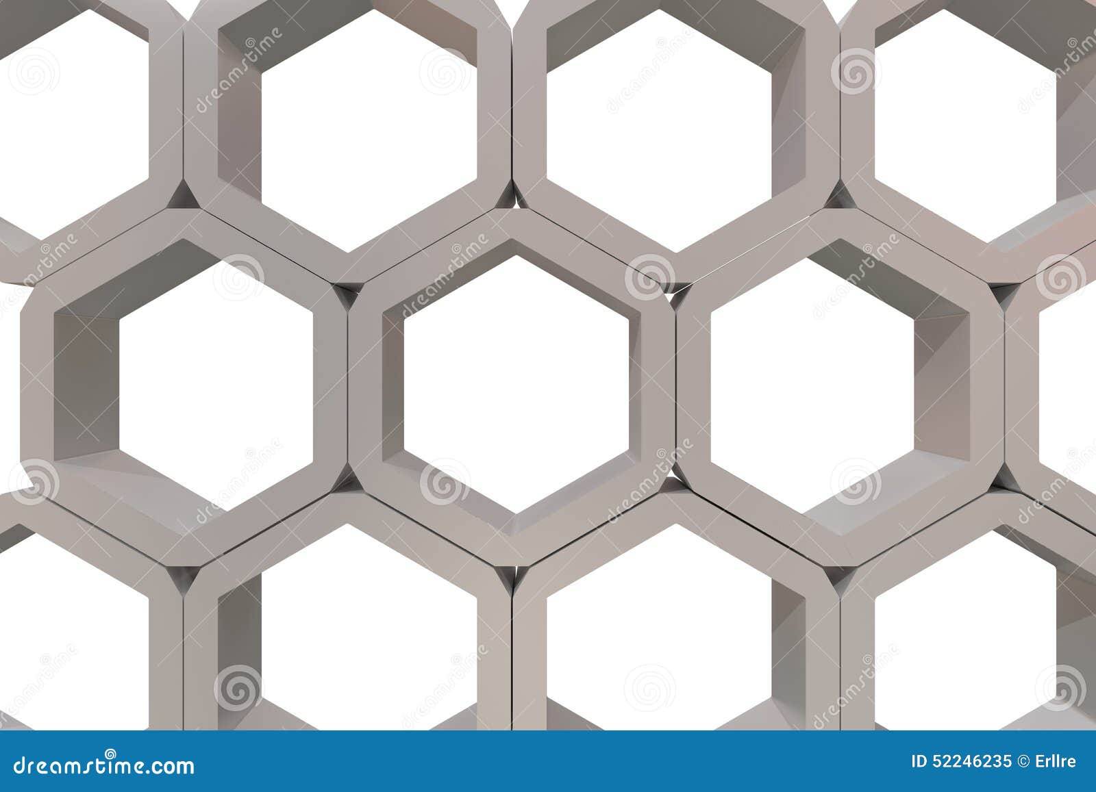 Hexagons structure stock illustration. Illustration of sides - 52246235