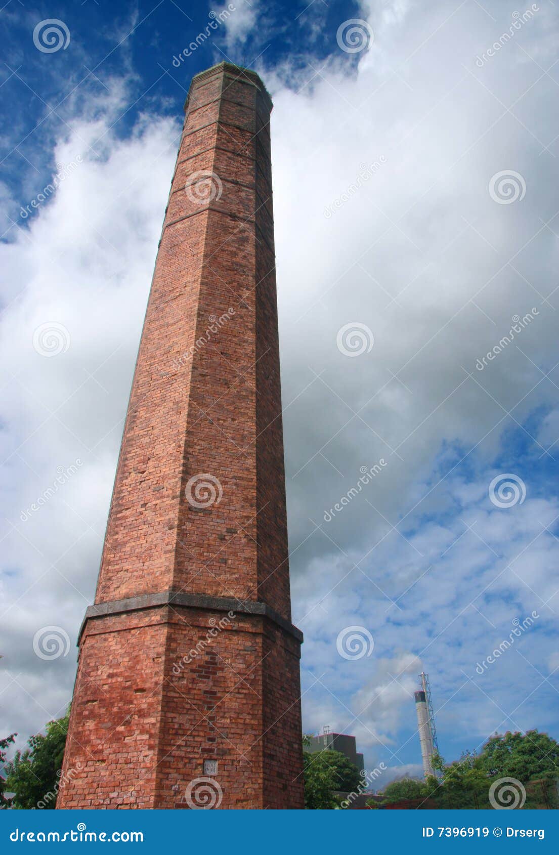 Factory Brick Chimney Stock Photo | CartoonDealer.com #9170520