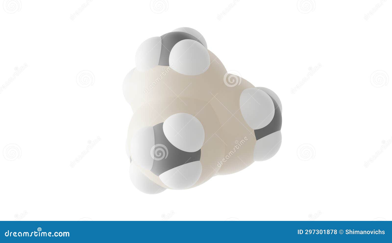 Hexamethylcyclotrisiloxane Molecule, Organosilicon Compound, Molecular ...