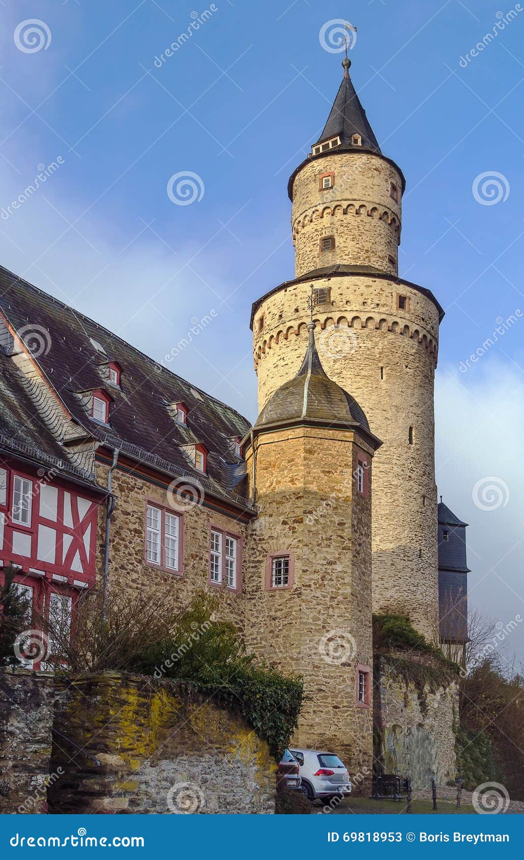 The Hexenturm (Witches Tower), Idstein, Germany Stock Image - Image of ...