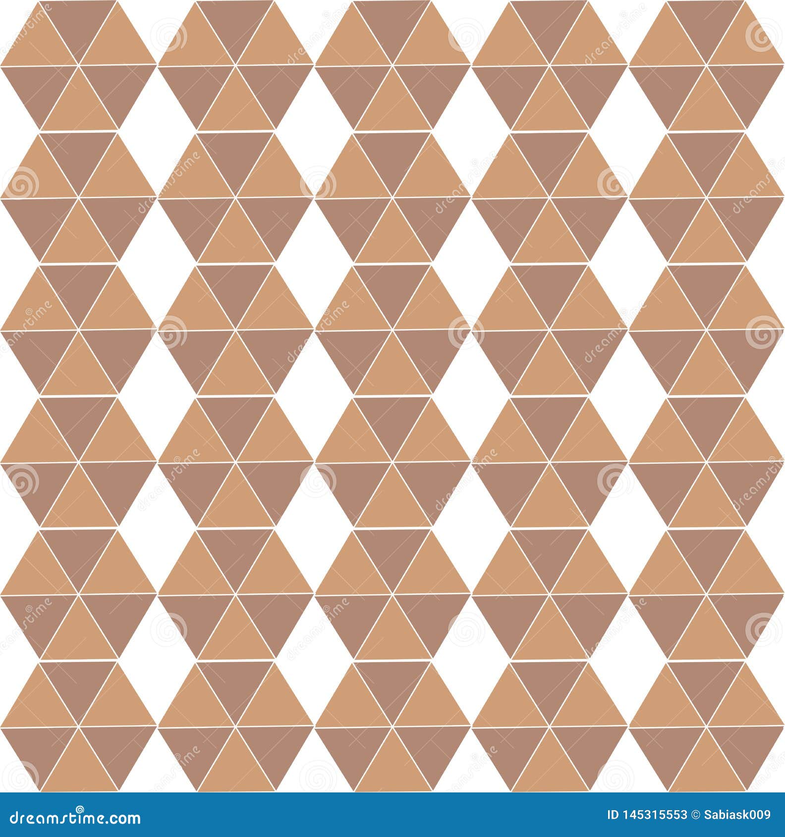 Hexagon Seamless Repeat Pattern Stock Illustration - Illustration of ...
