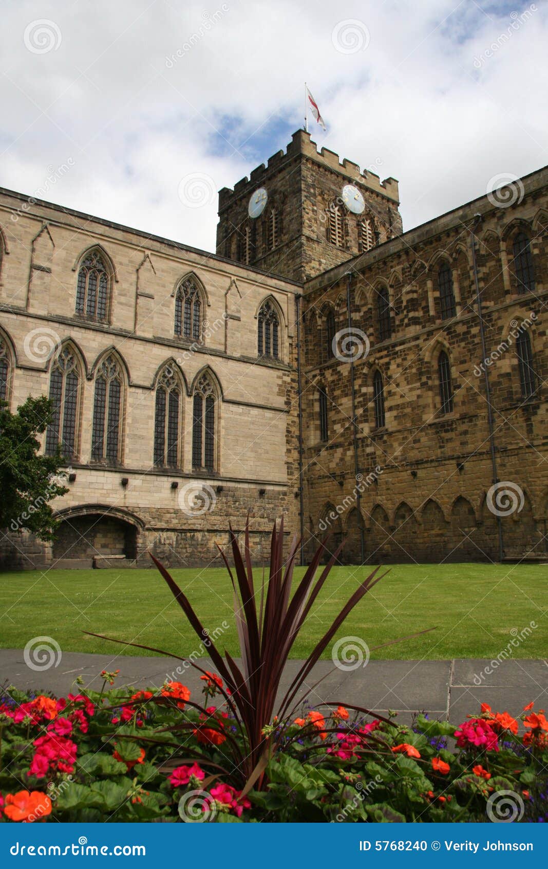 Hexham Abbey stock photo. Image of nature, grass, church - 5768240
