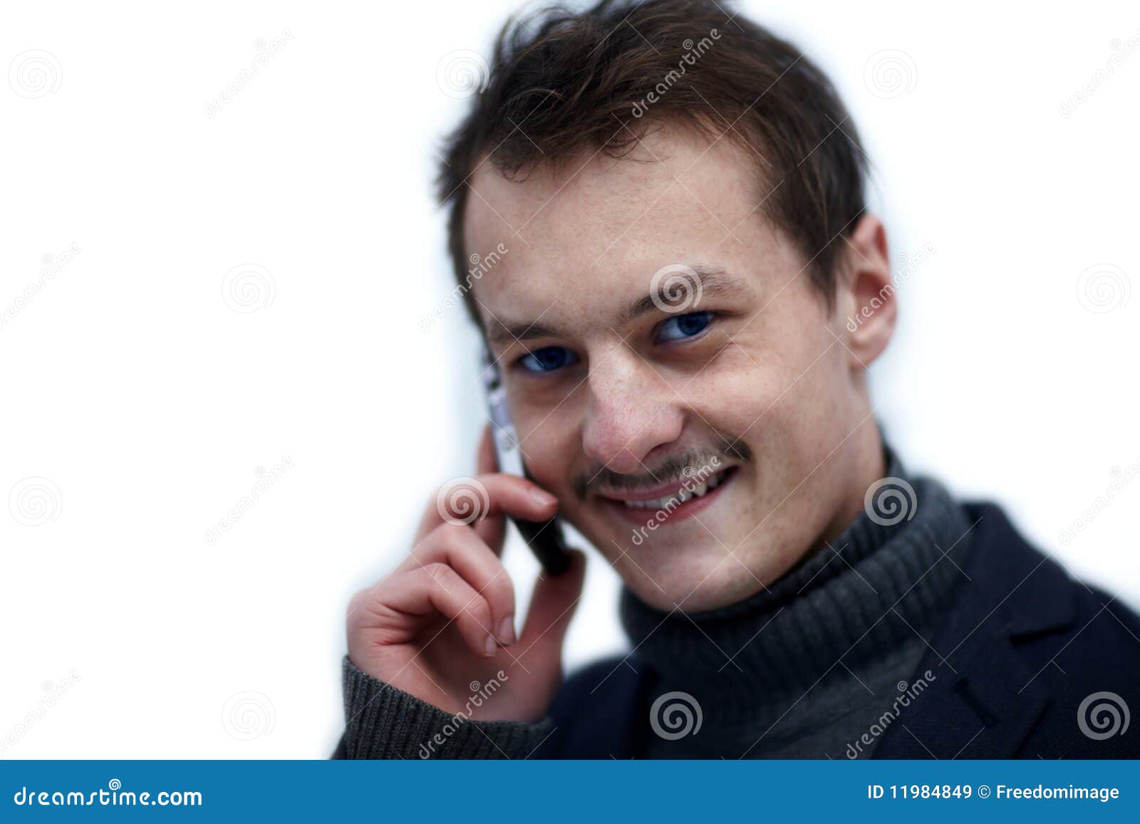 Hey - How You Doing? You Guy Calling You Stock Image - Image of ...