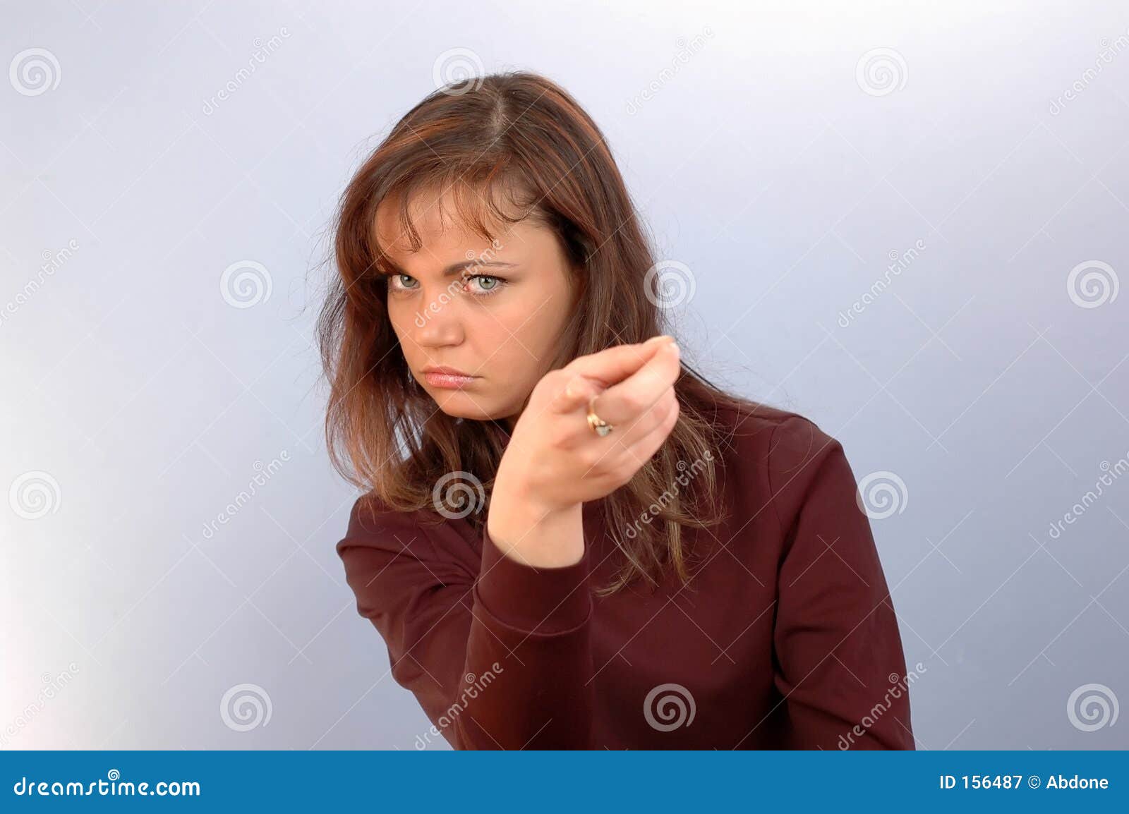 Hey, you! stock image. Image of adult, forefinger, perfect - 156487