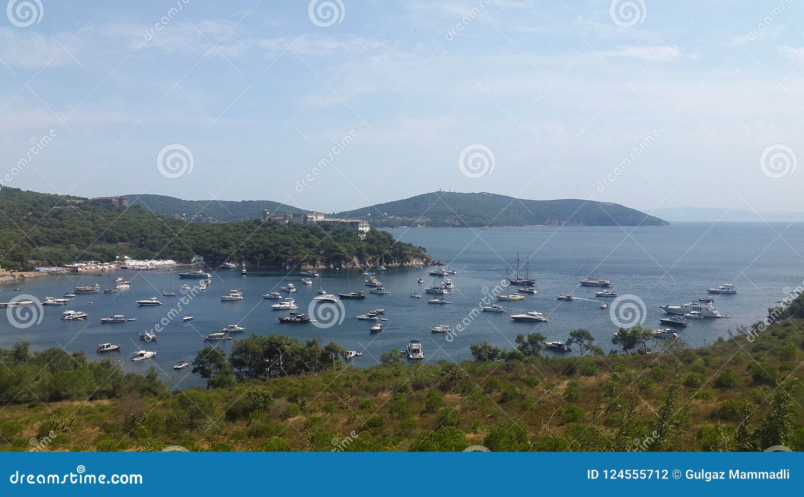 Heybeliada stock photo. Image of blue, yachts, prince - 124555712