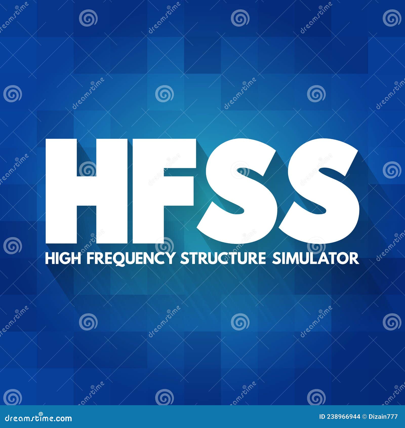 HFSS - High Frequency Structure Simulator Acronym, Technology Concept ...