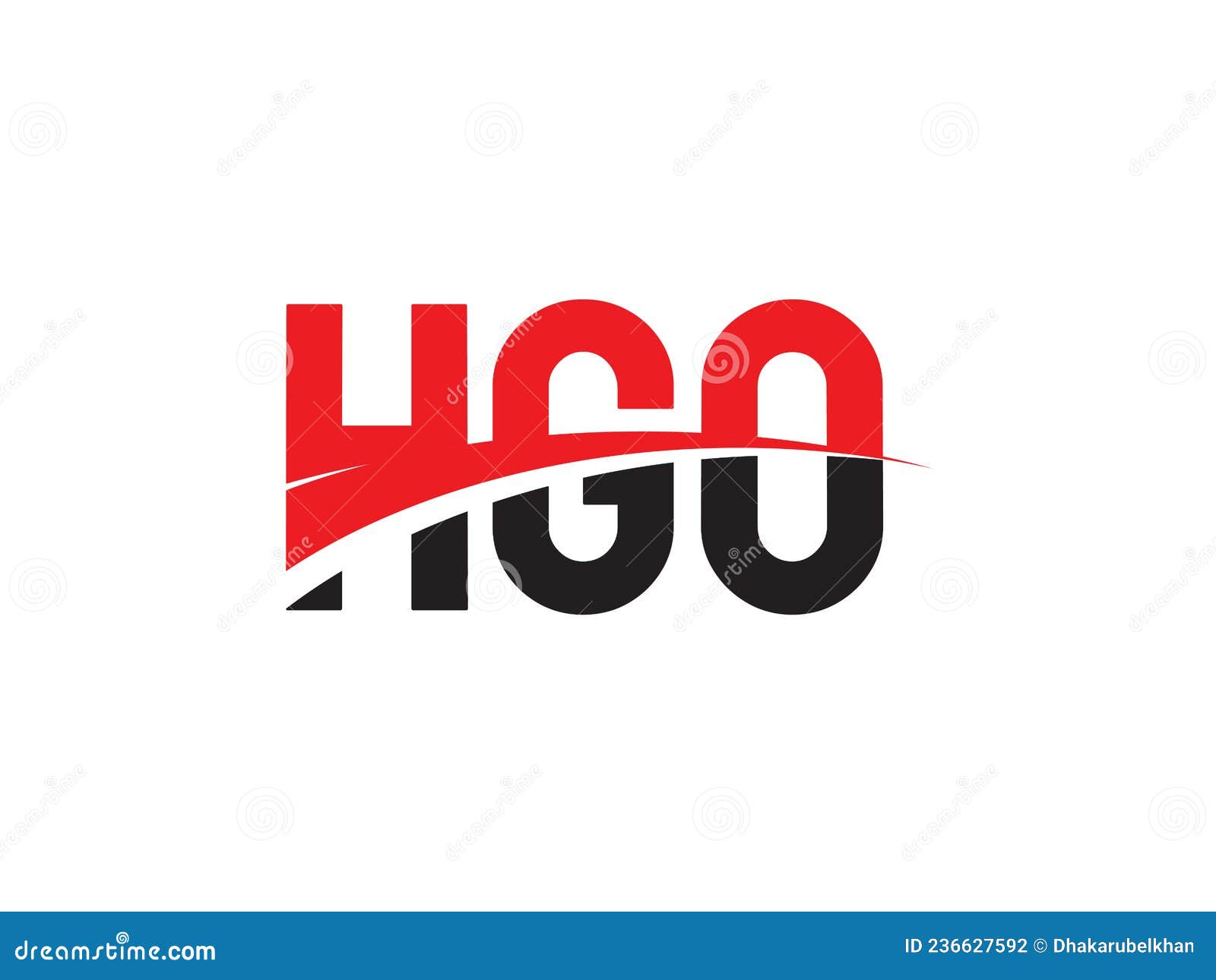 HGO Letter Initial Logo Design Vector Illustration Stock Vector ...