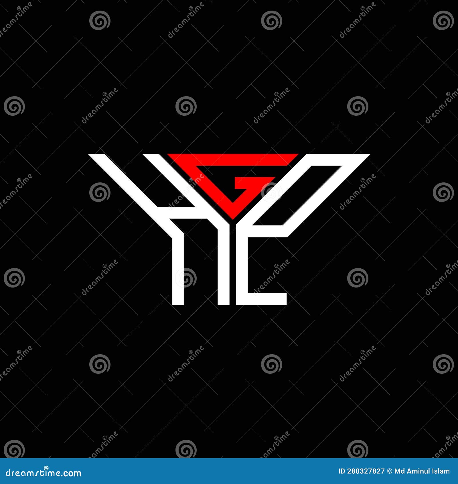 HGP Letter Logo Creative Design with Vector Graphic, HGP Simple and ...