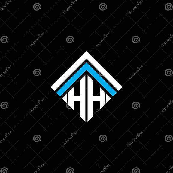 HH Letter Logo Creative Design with Vector Graphic, HH Stock Vector ...