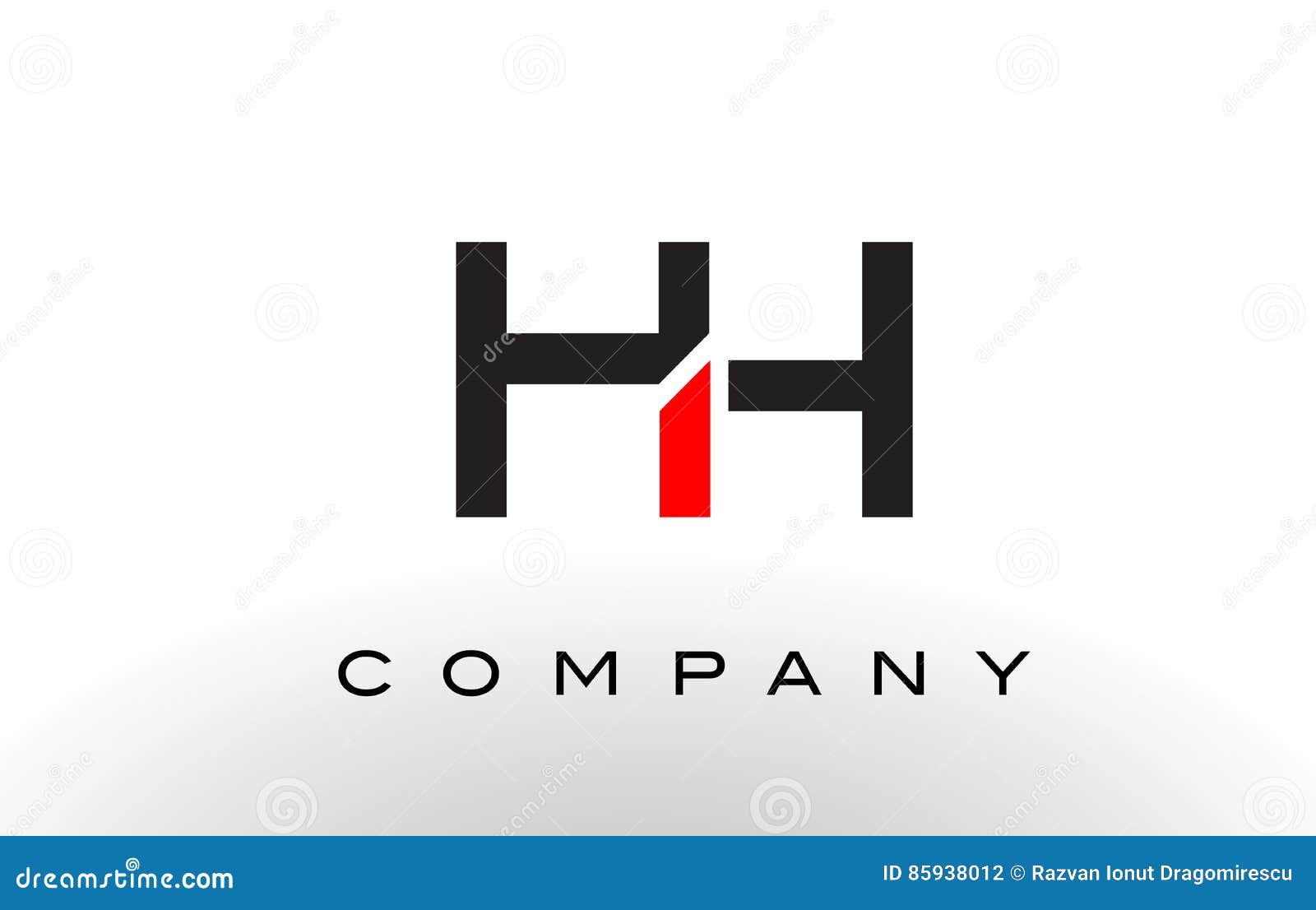 HH Logo. Letter Design Vector. Stock Vector - Illustration of concept ...