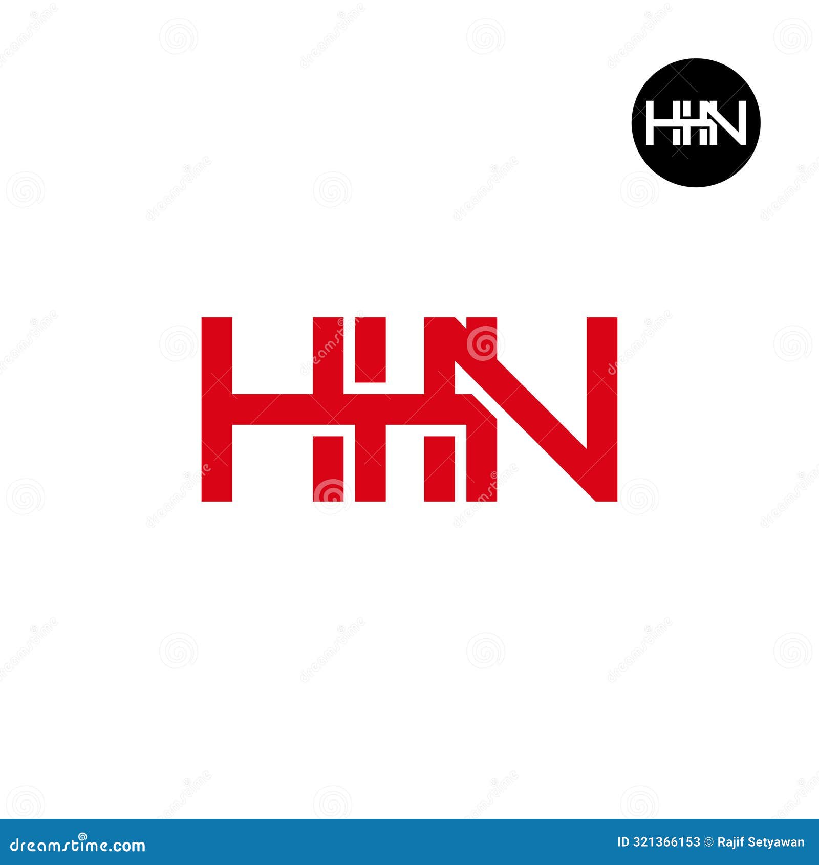 HHN Logo Letter Monogram Design Stock Vector - Illustration of simple ...
