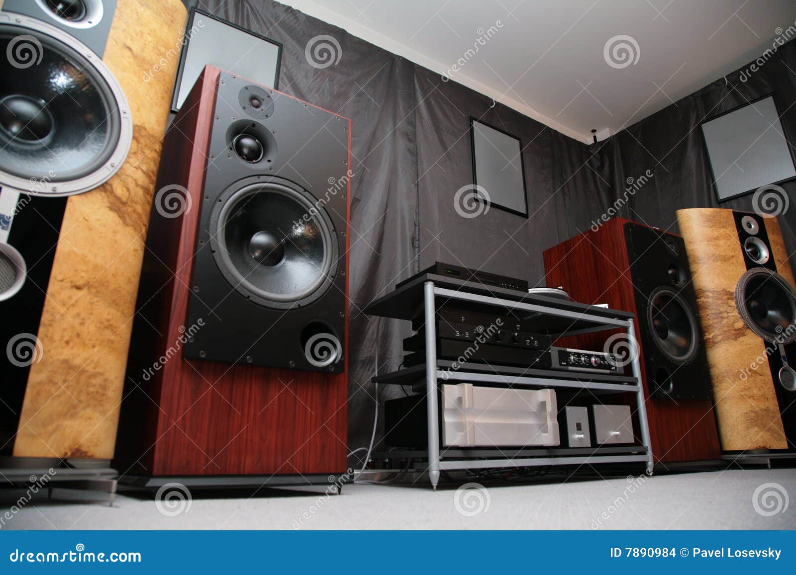 Hi-end system stock photo. Image of music, high, playing - 7890984