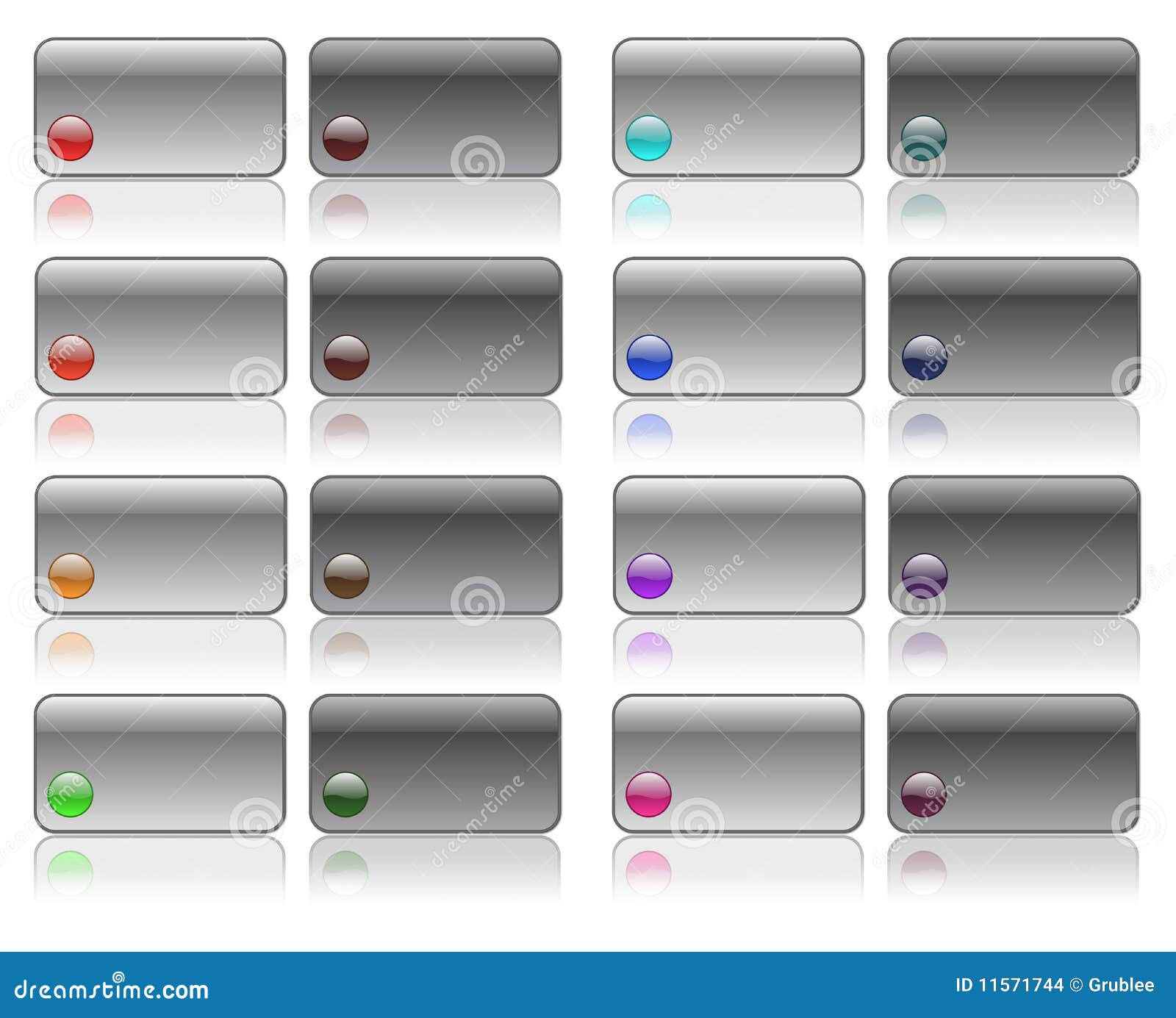 Hi-Fi buttons stock illustration. Illustration of design - 11571744