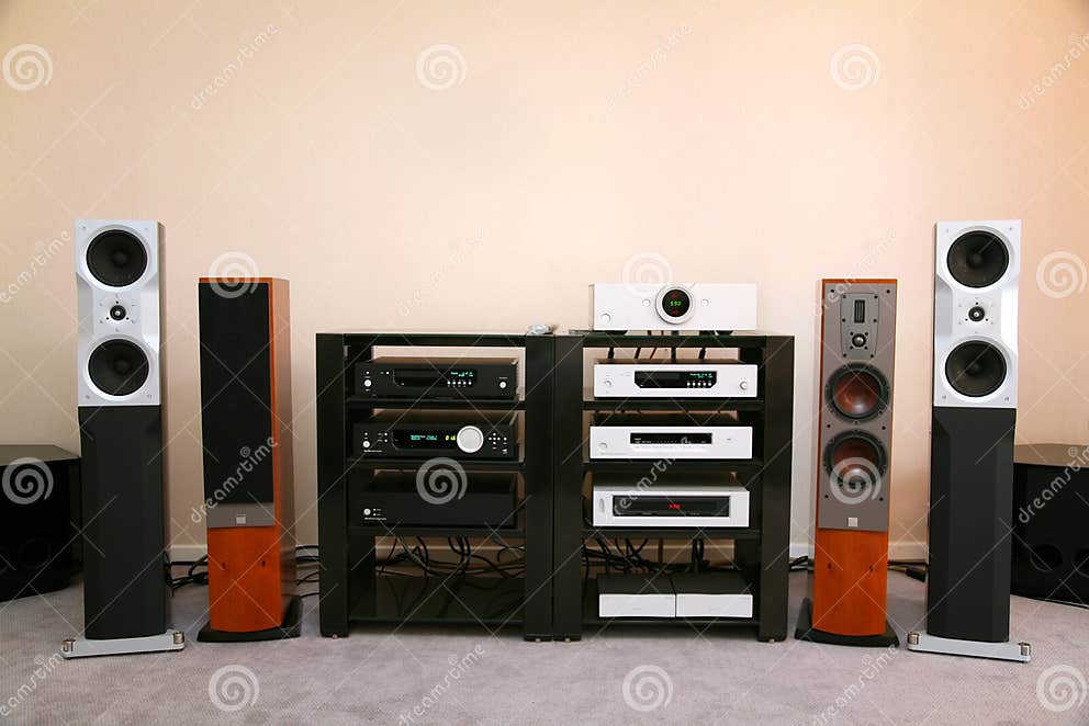 Hi-fi music stock image. Image of rubber, center, announcement - 2265105