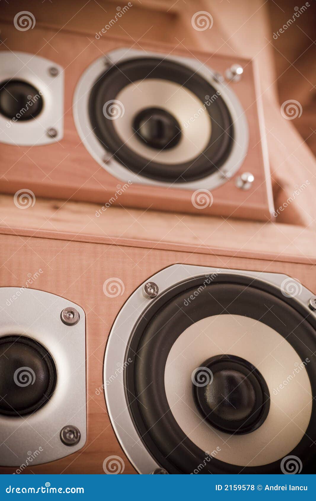 Hi-Fi Speakers stock photo. Image of woofer, entertainment - 2159578