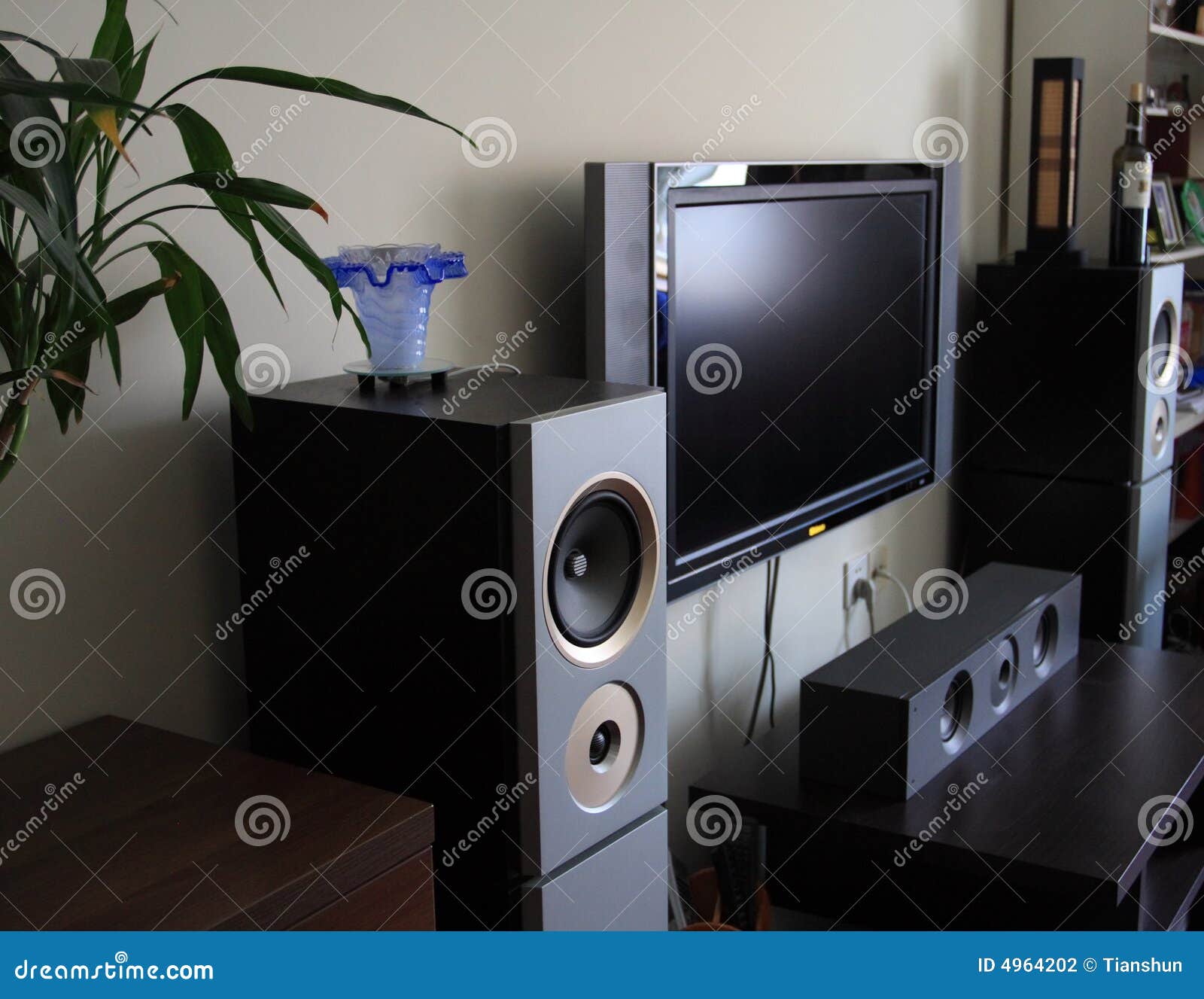 Hi-Fi system stock photo. Image of cinema, movie, sound - 4964202