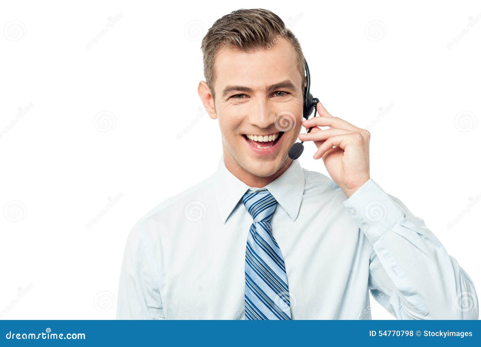 Hi, how can i help you ? stock photo. Image of business - 54770798
