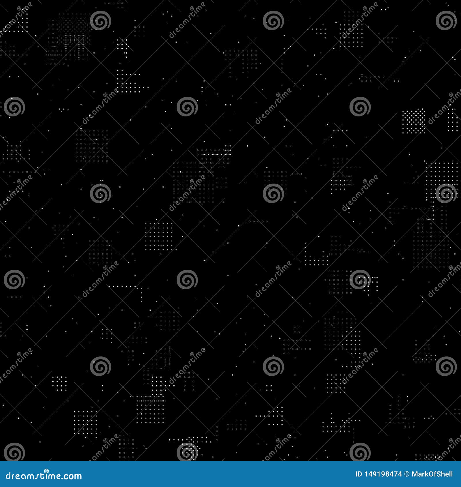 Hi-Res Black and White Grid Patterns with Basic Shapes, Dots ...