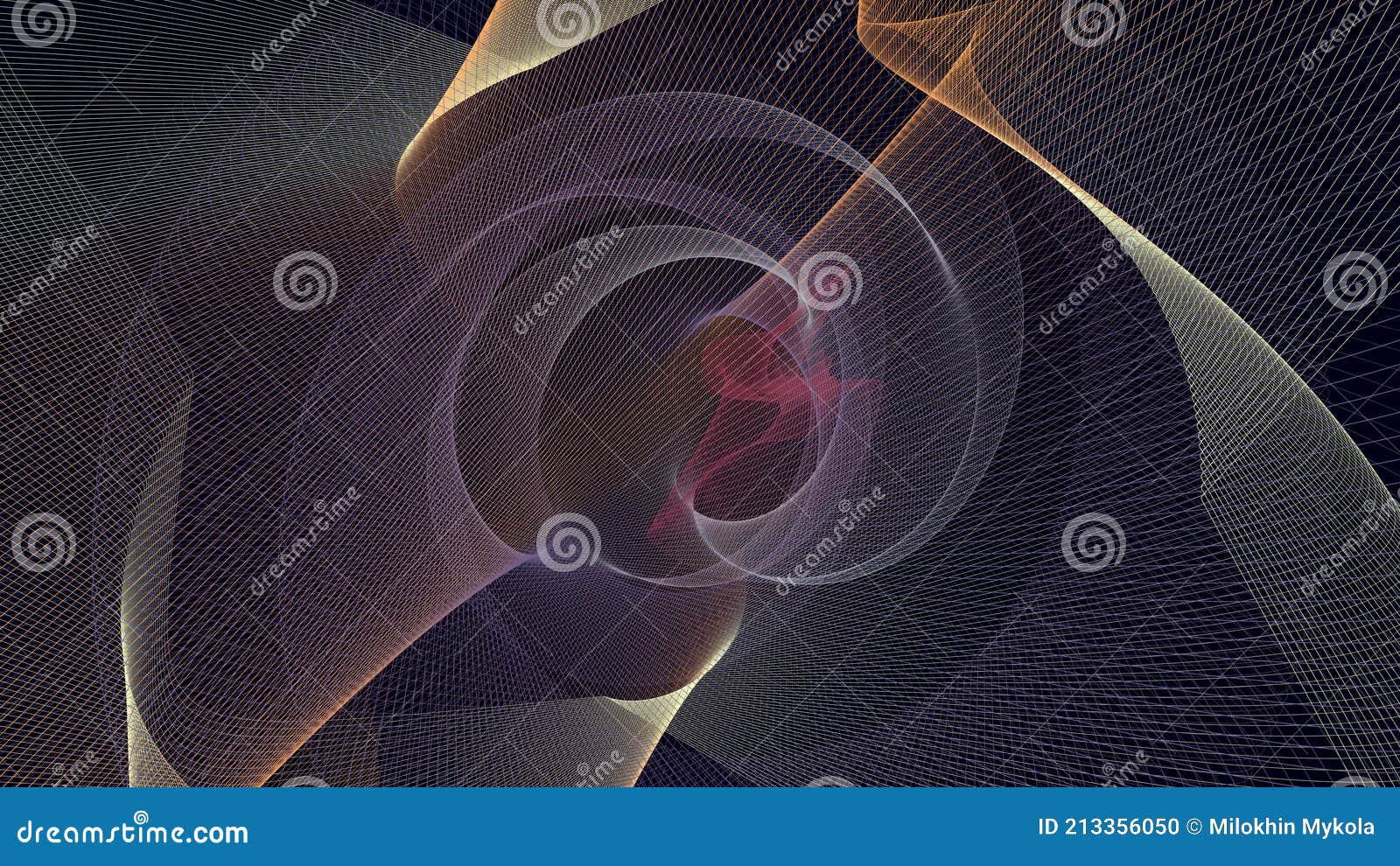 Hi-Res Gradient Network Wave Backgrounds Stock Illustration ...