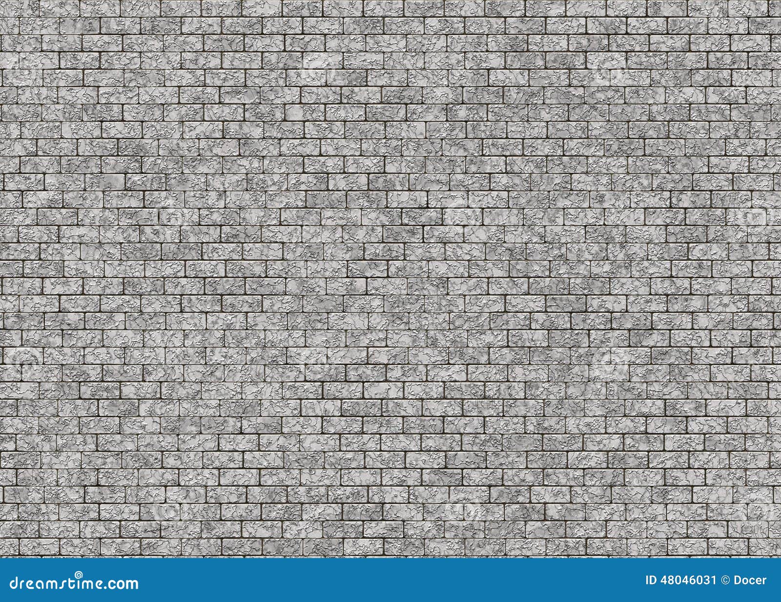 Hi-res Grey Small Brick Wall Pattern Stock Illustration - Illustration ...