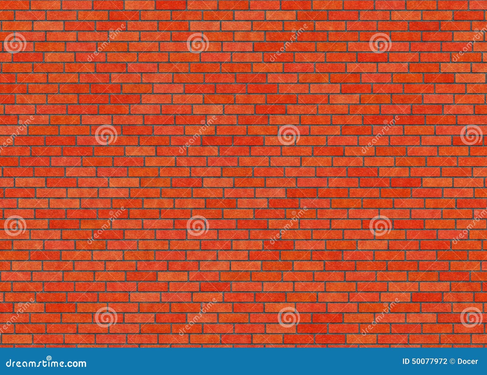 Hi-res Red Small Brick Wall Pattern Stock Illustration - Illustration ...