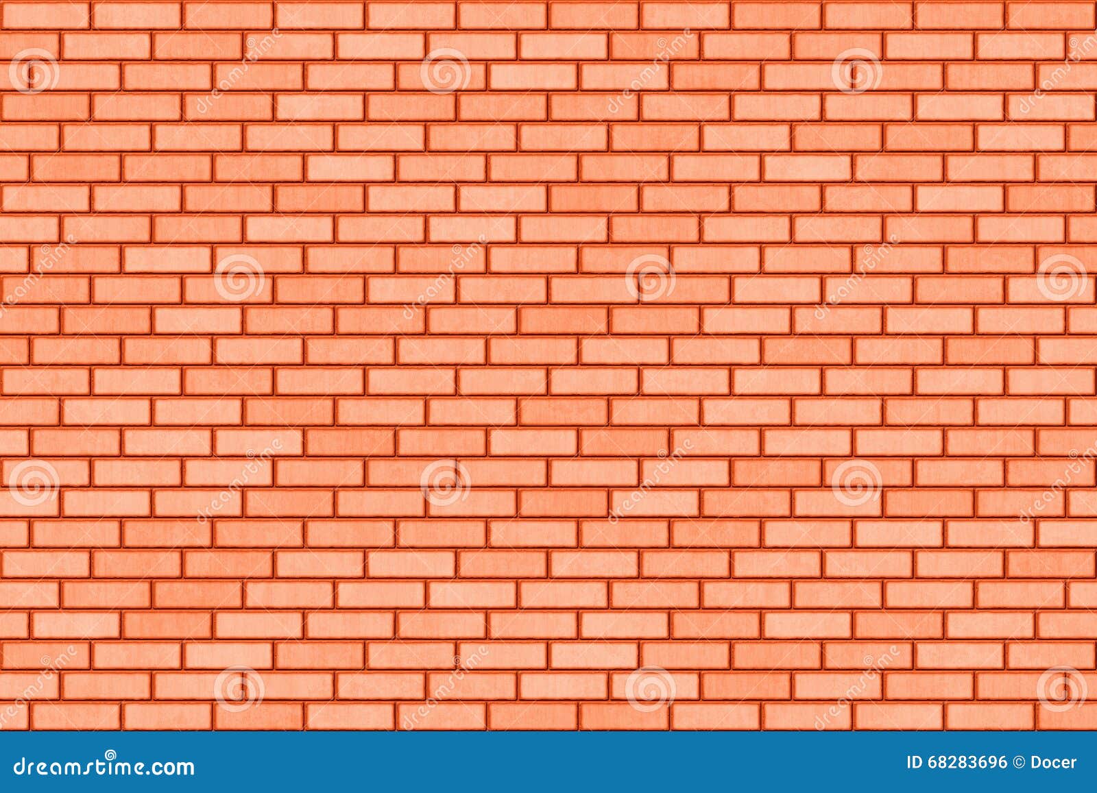 Hi-res Red Small Brick Wall Pattern Stock Illustration - Illustration ...