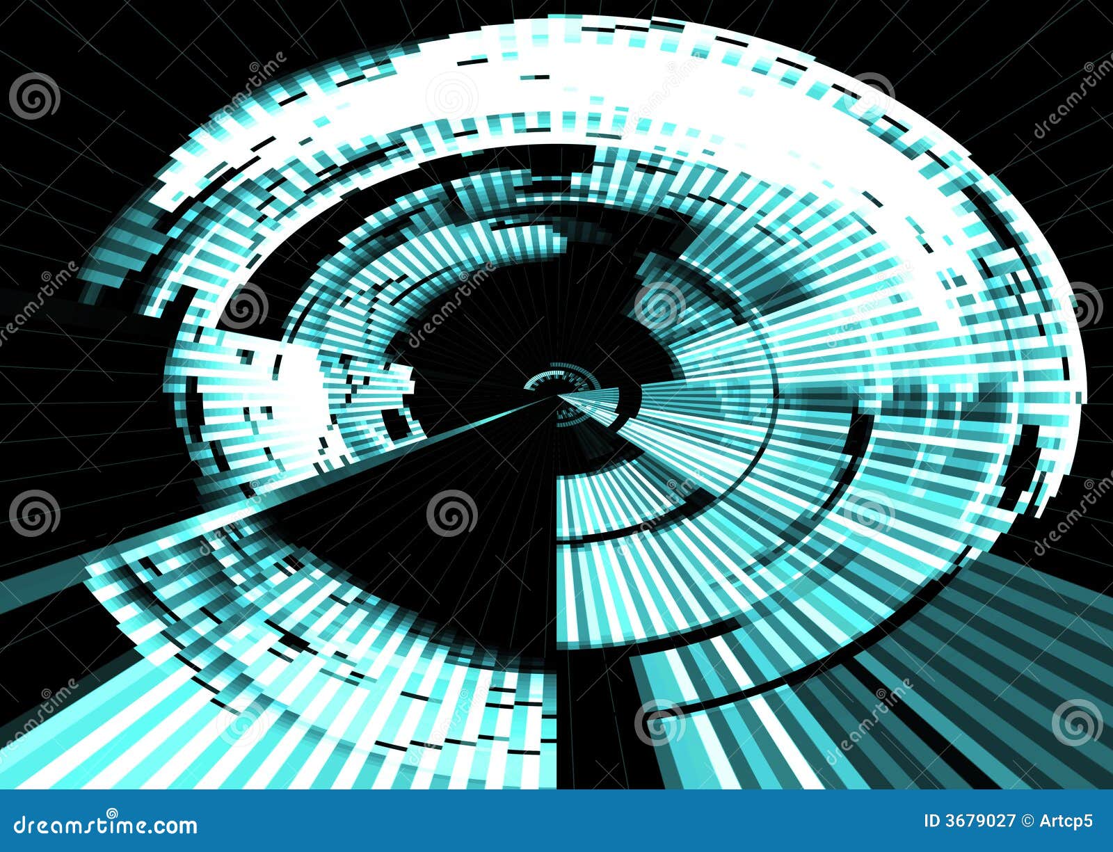 Hi-tech Abstract Background Design Series Picture. Image: 3679027