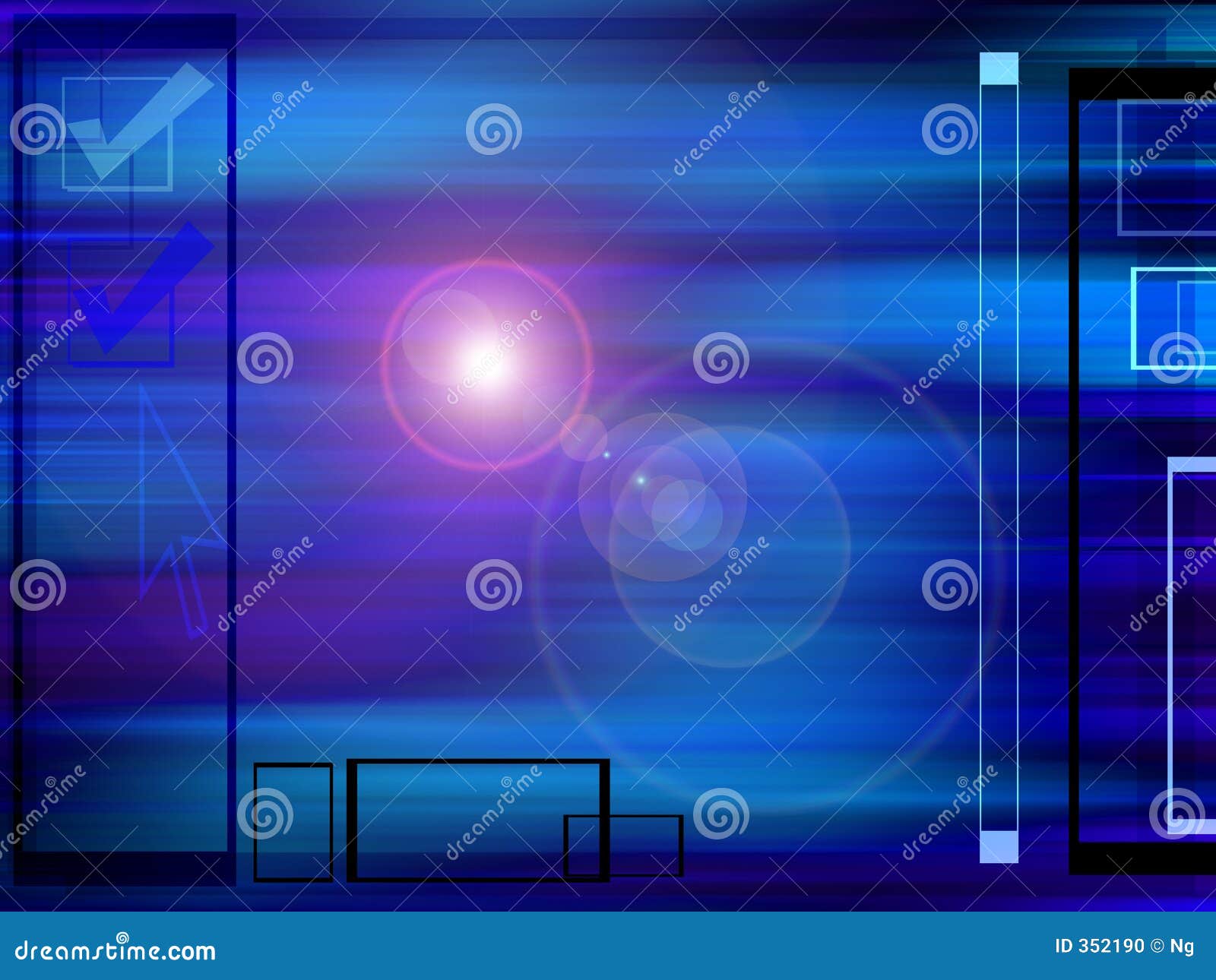 Hi-tech background stock illustration. Illustration of letter - 352190