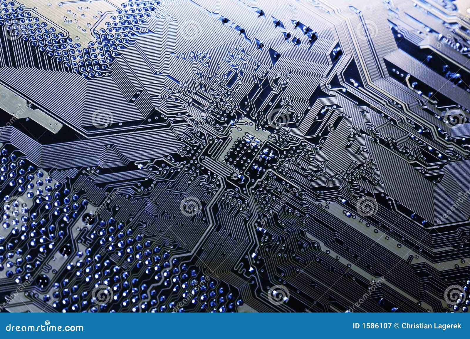 Hi-tech circuitboard stock image. Image of laptop, idea - 1586107