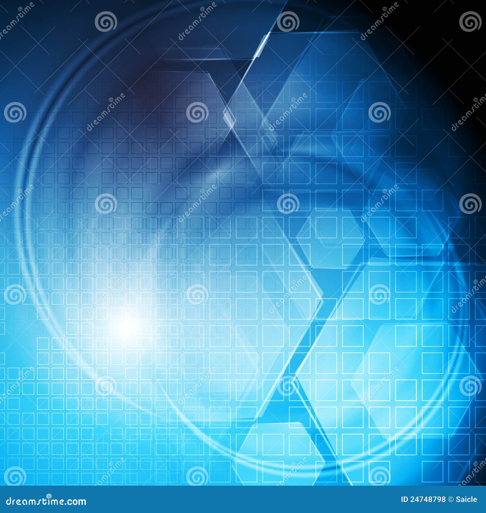 Hi-tech Colourful Background Stock Vector - Illustration of element ...