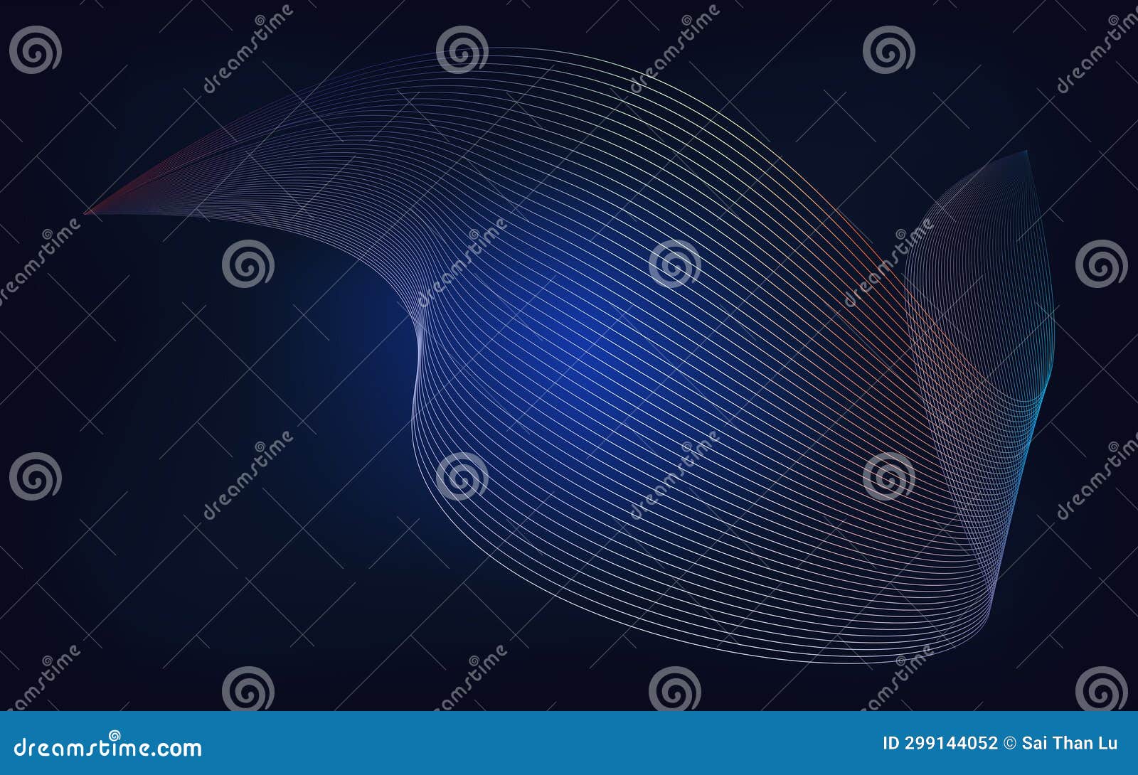 Hi-tech Communication Concept Innovation Stock Illustration ...