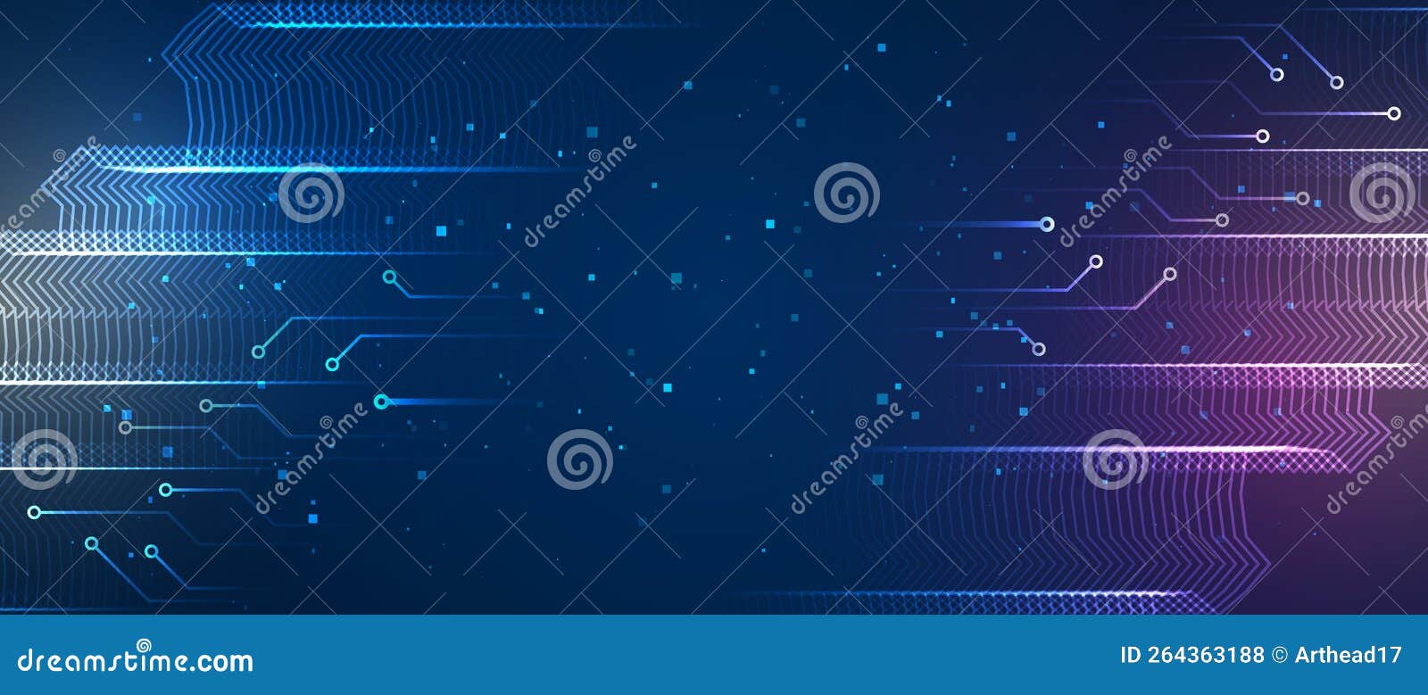 Hi-tech Communication Design. Electronic Vector Illustration Stock ...