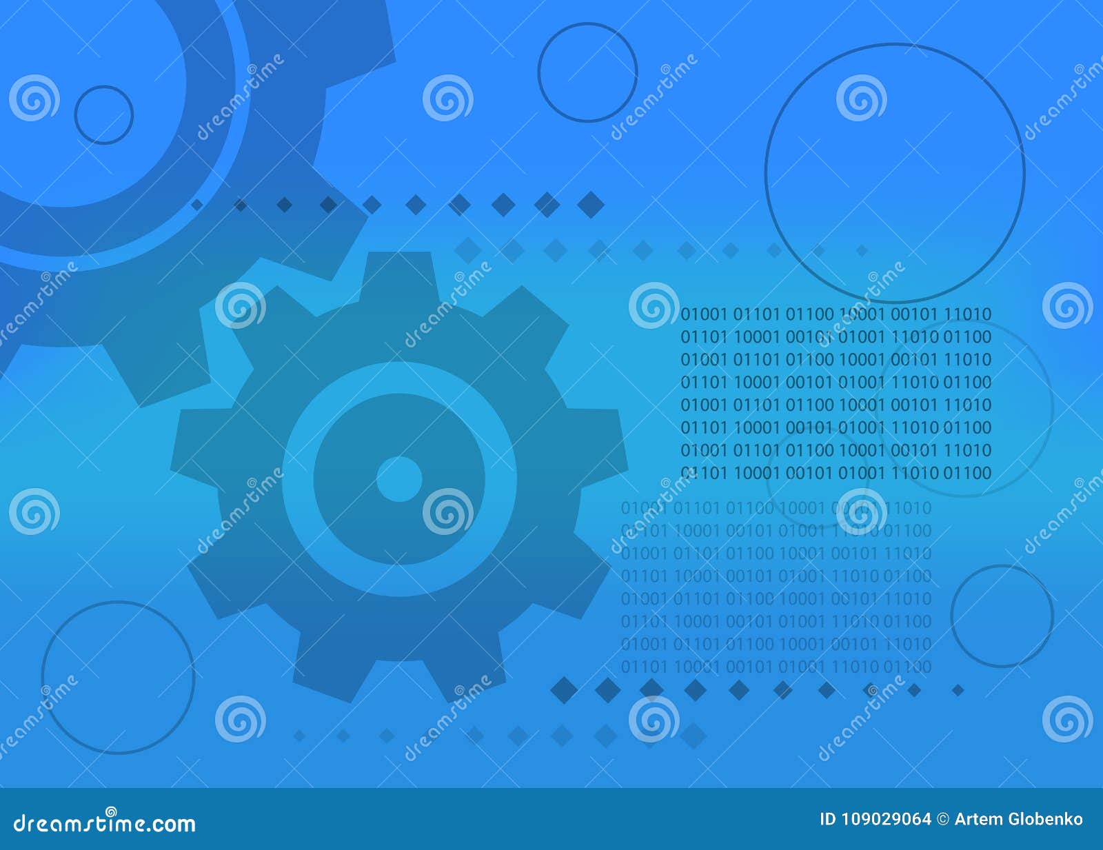 Hi-tech Computer Background. Vector Clip-art Stock Vector ...