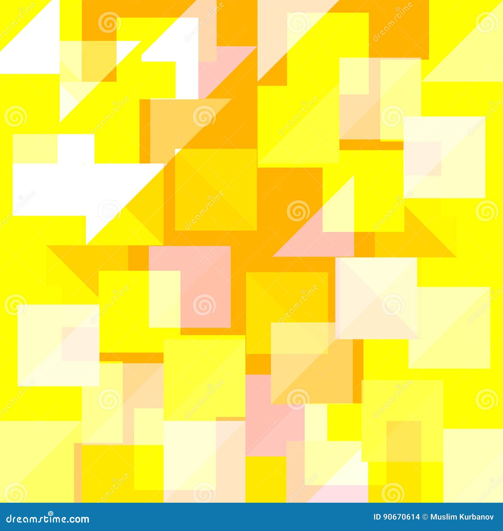 Hi-tech Design Bright Yellow Background. Vector Eps10 Stock Vector ...