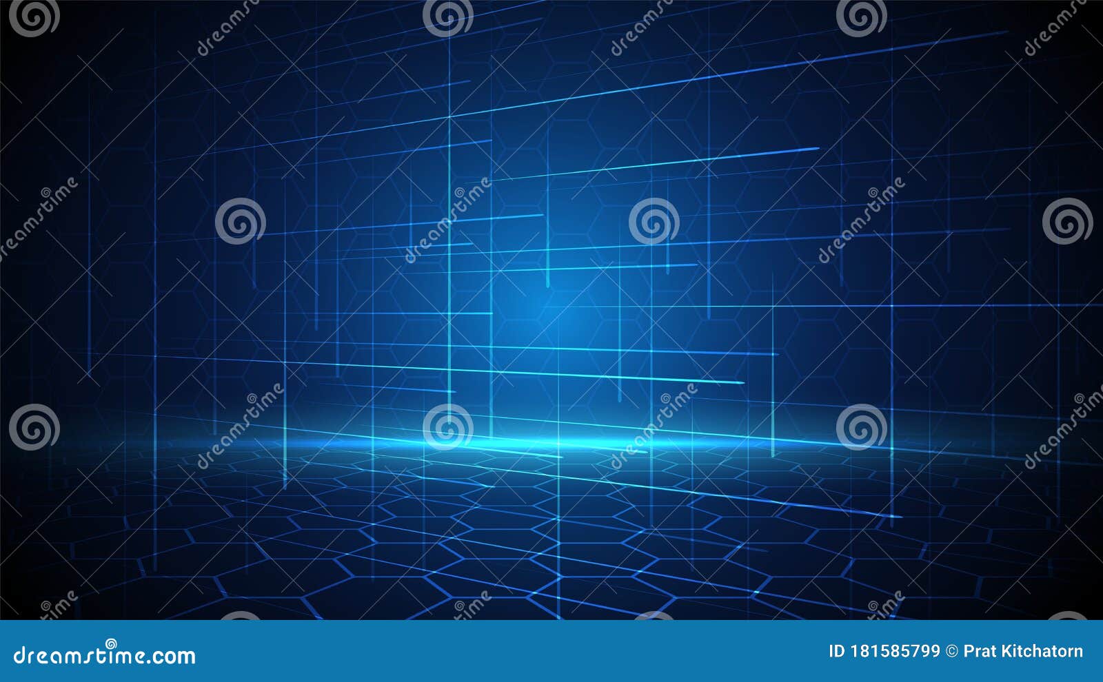 Hi-tech Digital Data Connection System Stock Vector - Illustration of ...