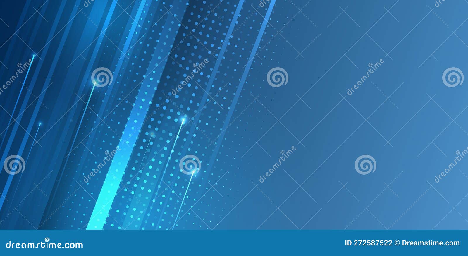 Hi-tech Digital Technology Concept. Illustration of High Computer ...