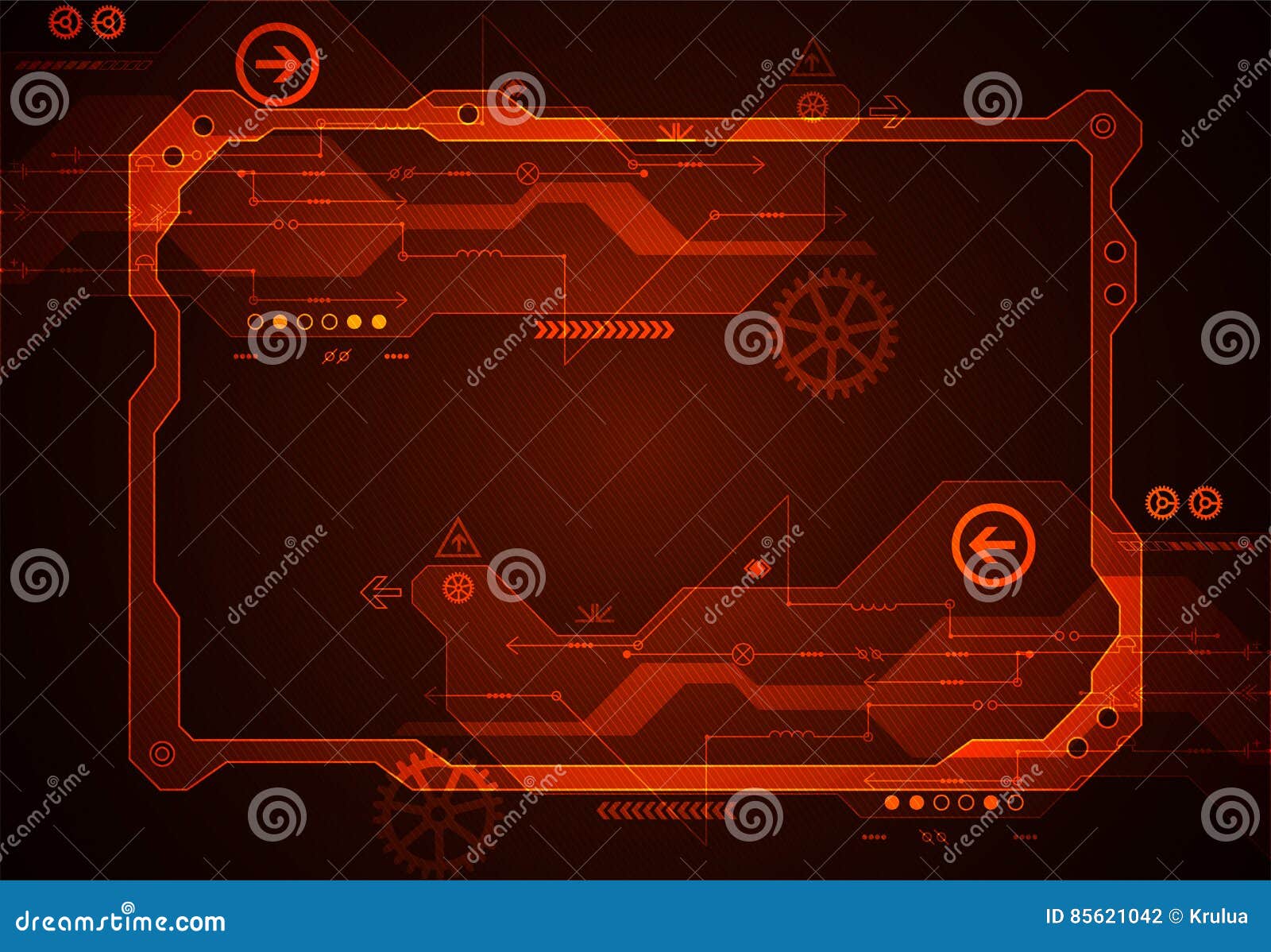 Hi-tech Digital Technology and Engineering Background. Vector Stock ...
