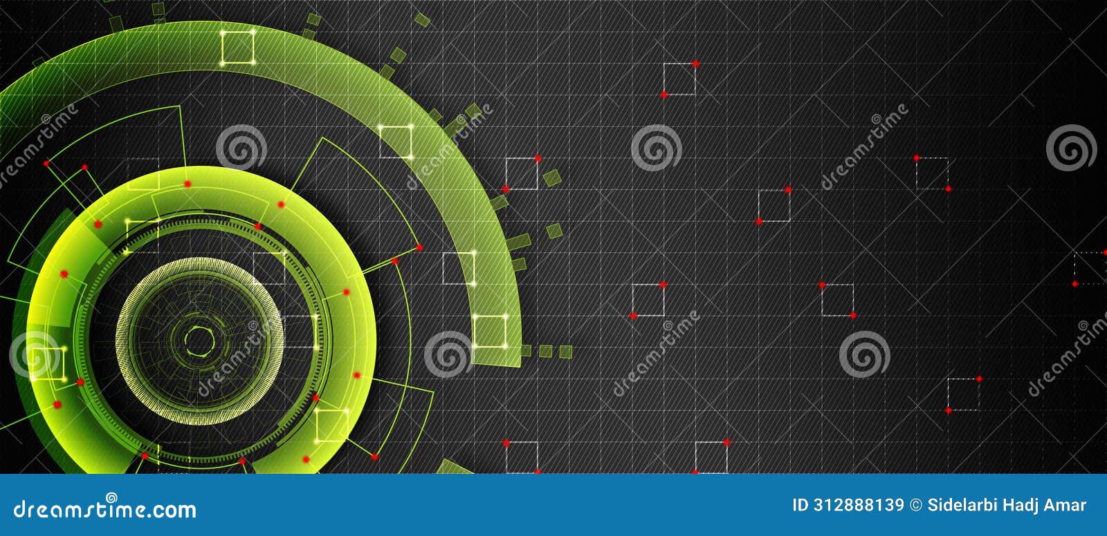 Hi-tech Digital Technology and Engineering Theme Stock Image - Image of ...