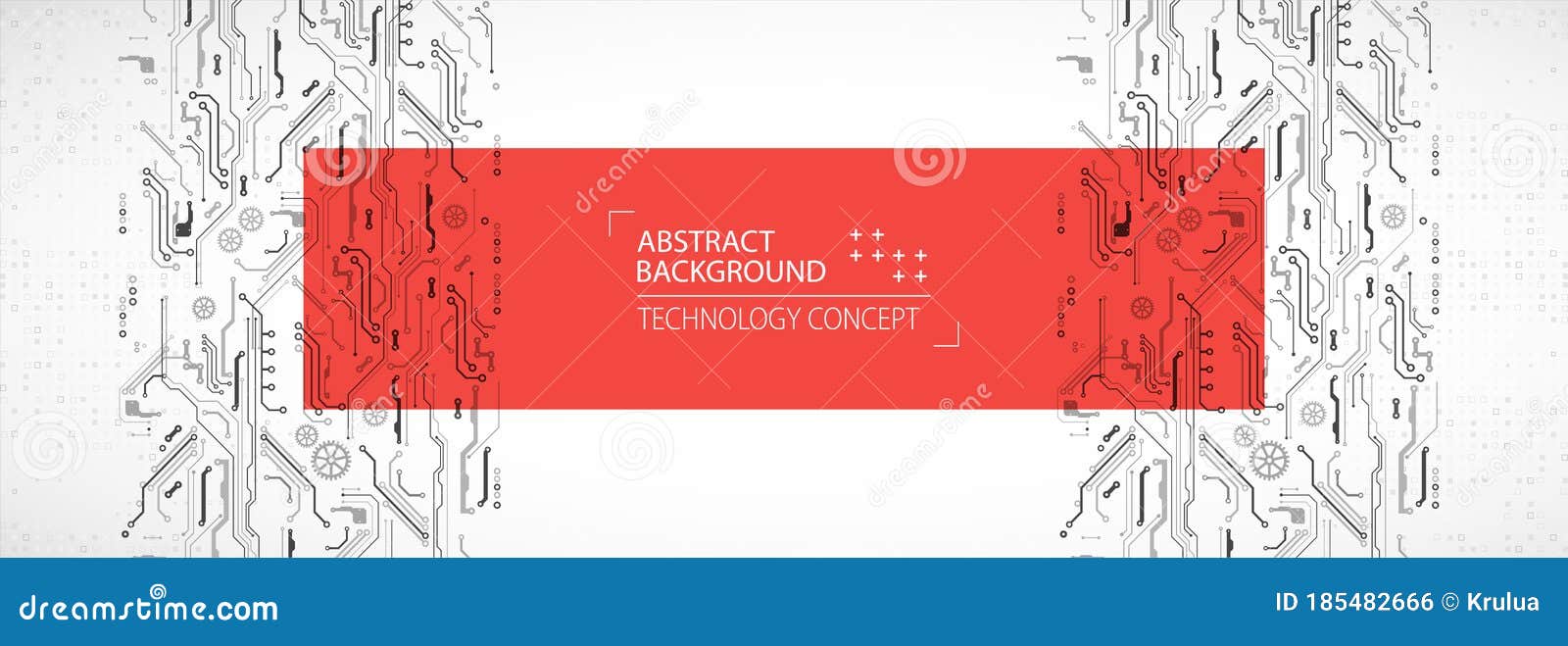 Hi-tech Digital Technology and Engineering Theme Stock Vector ...