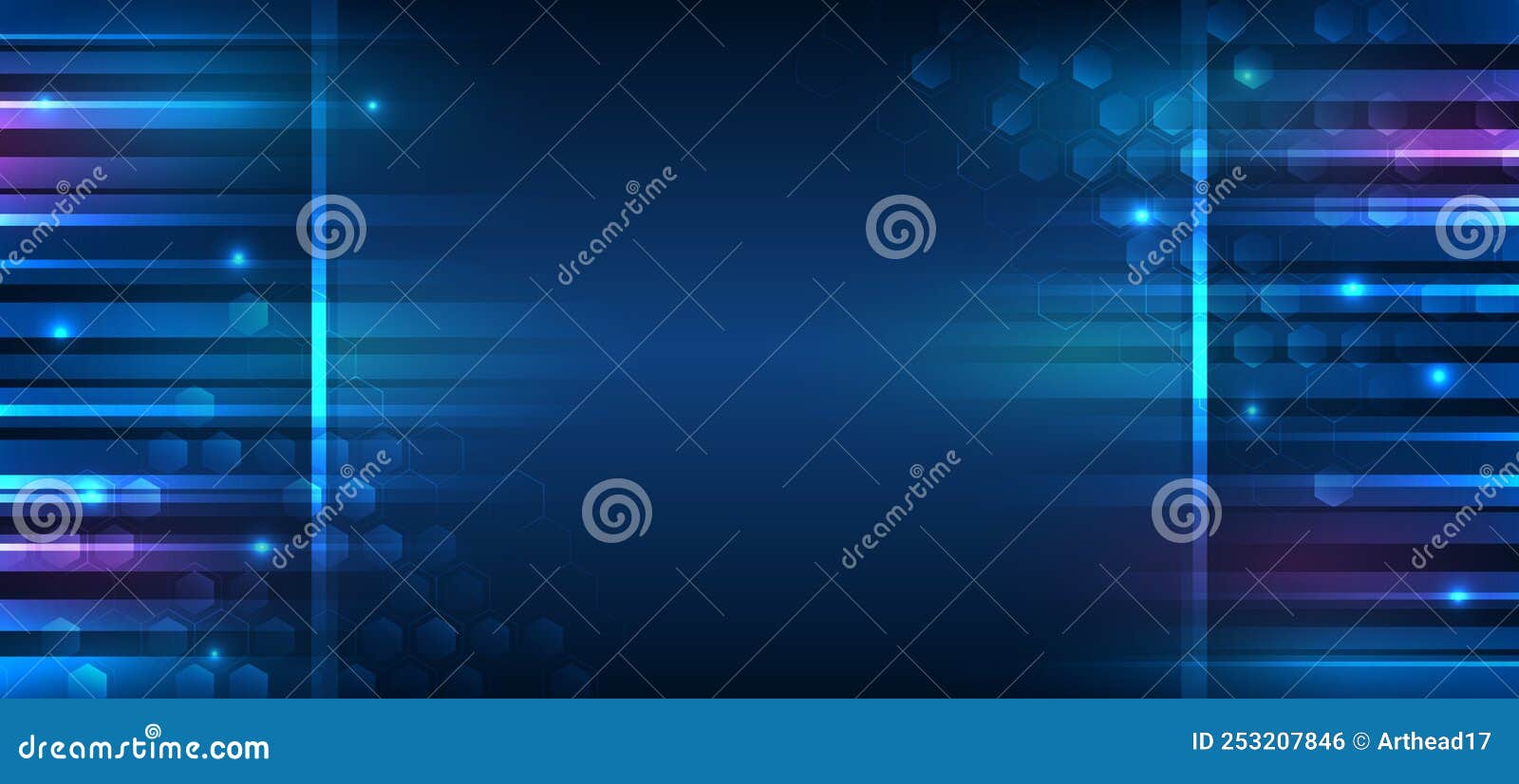 Hi-tech Elements For Presentation. Technology Innovation Concept ...