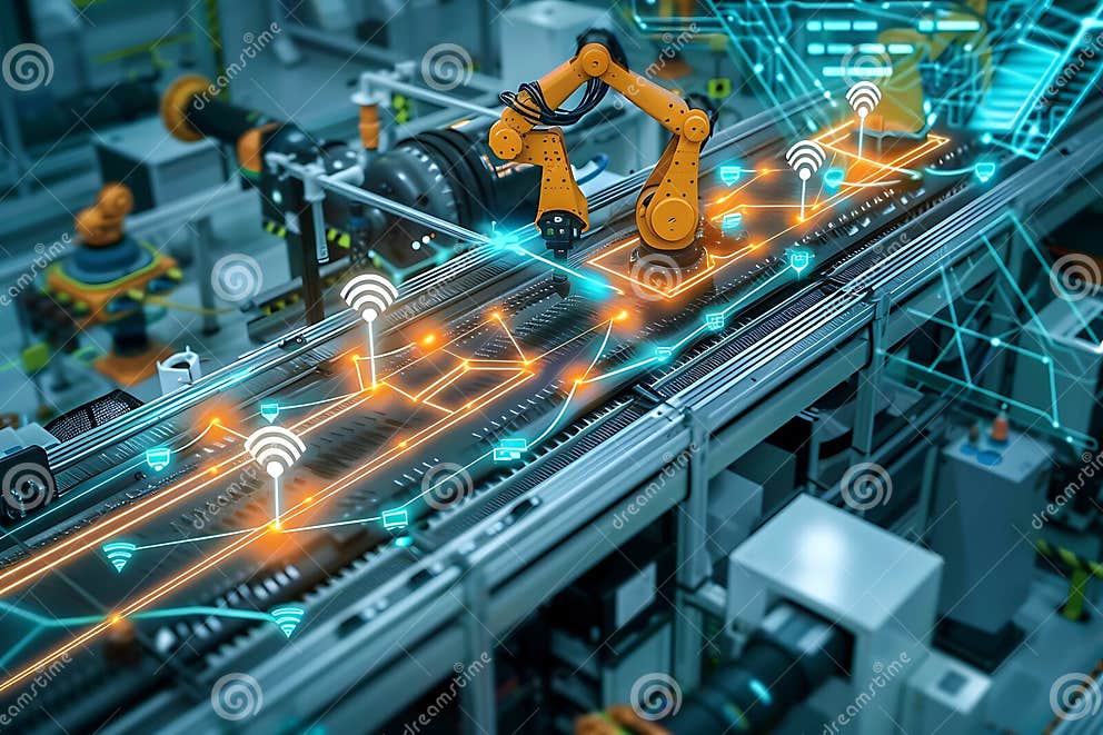 Hi-Tech Engineering Setup with Futuristic Technology and Equipments ...