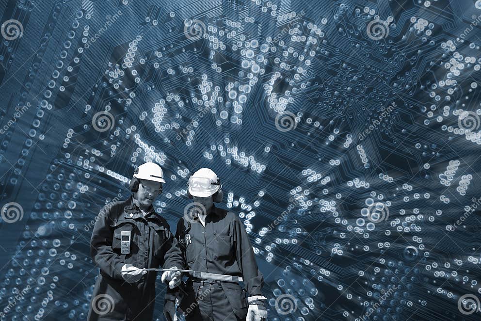 Hi-tech Engineering and Technology Stock Image - Image of connector ...