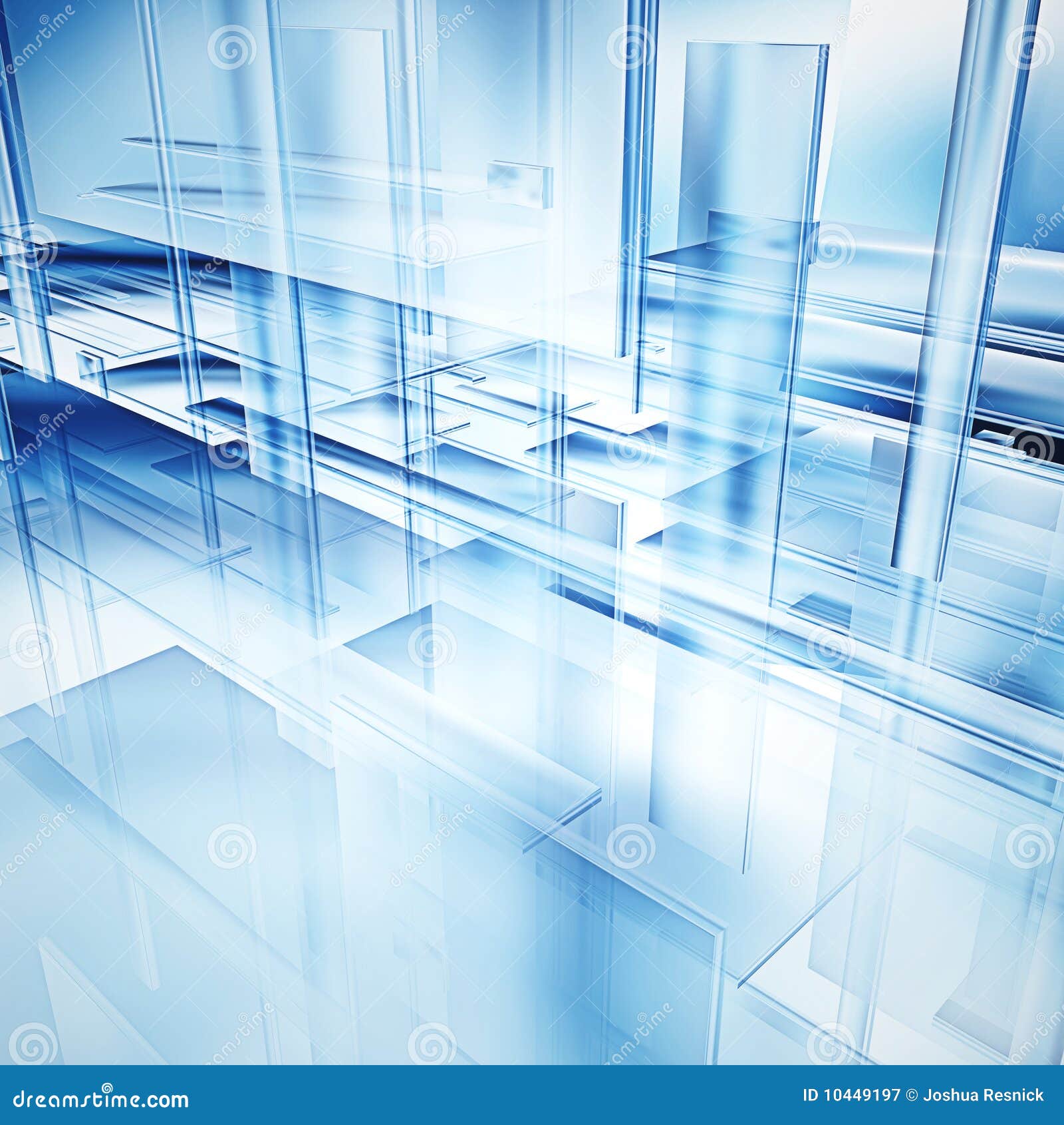 Hi-tech glass stock illustration. Illustration of future - 10449197