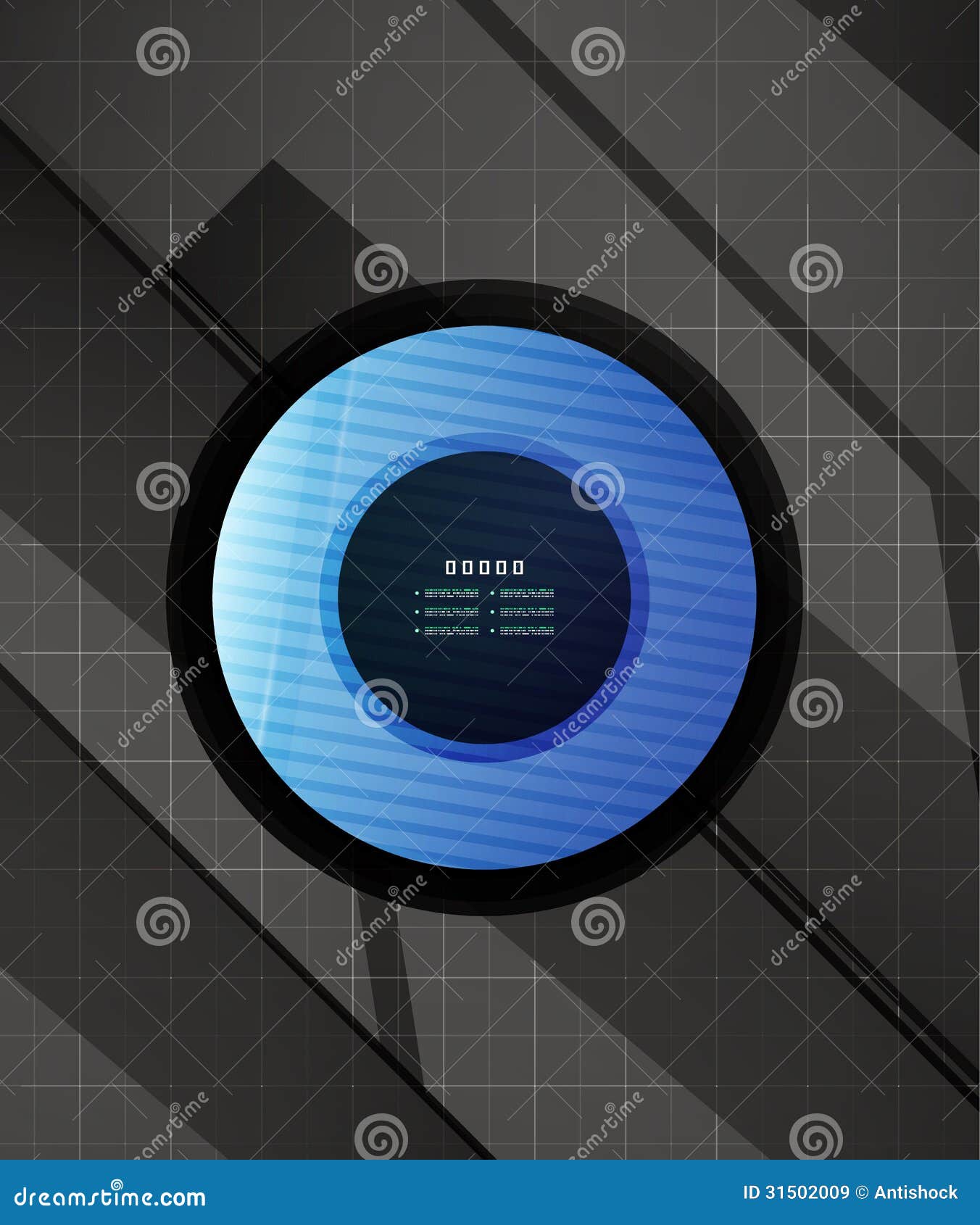 Hi-tech Glossy Futuristic Shapes Stock Vector - Illustration of ...