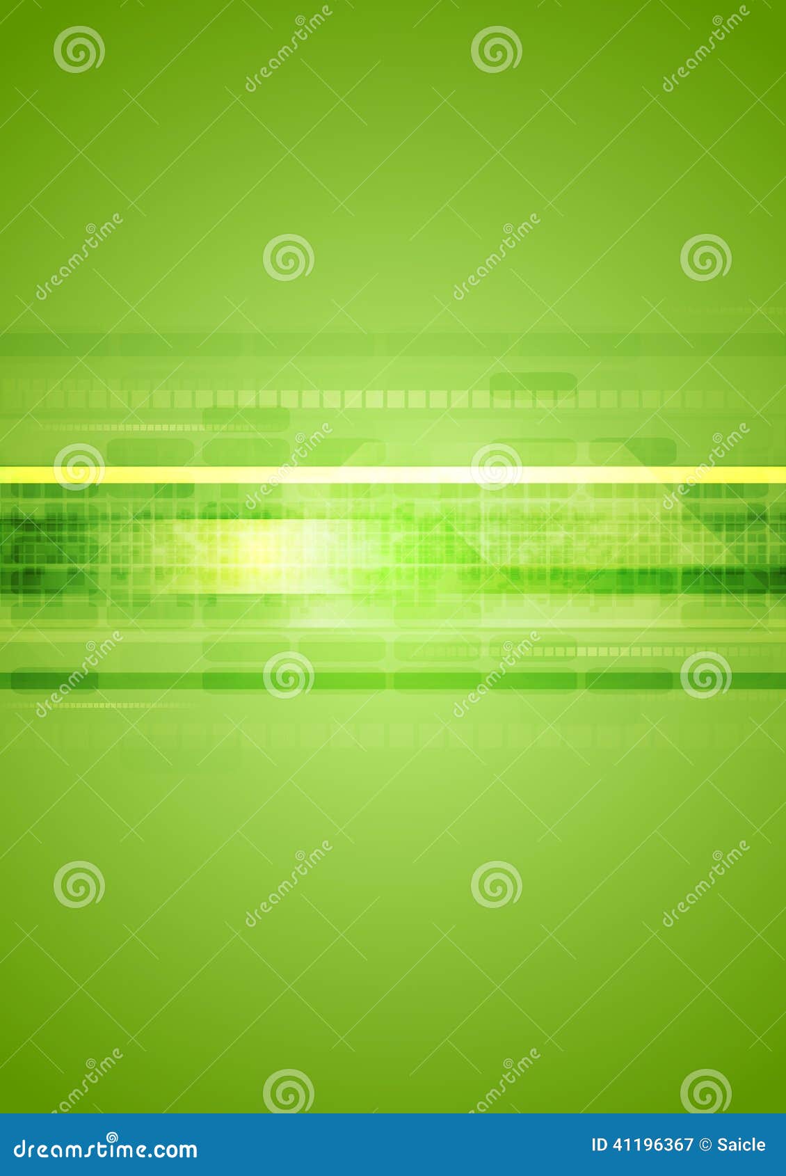Hi-tech Green Abstract Background Stock Vector - Illustration of ...
